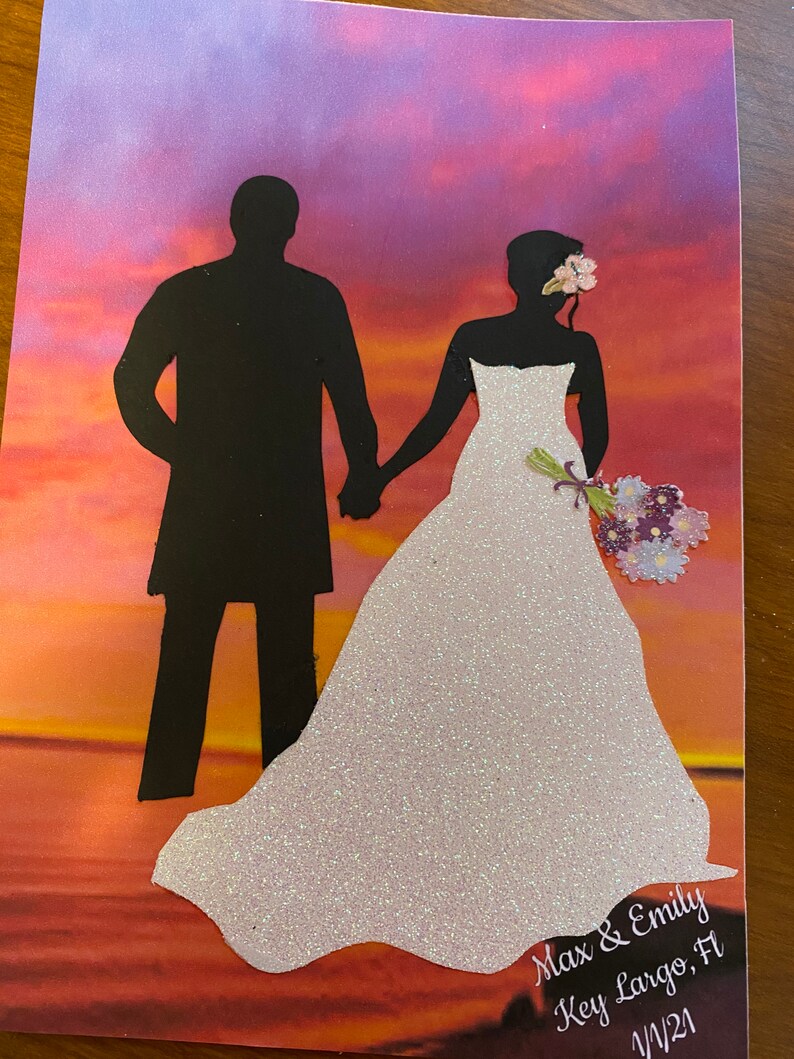 Beach Themed Wedding Card Beach Weddings Beach Bride | Etsy