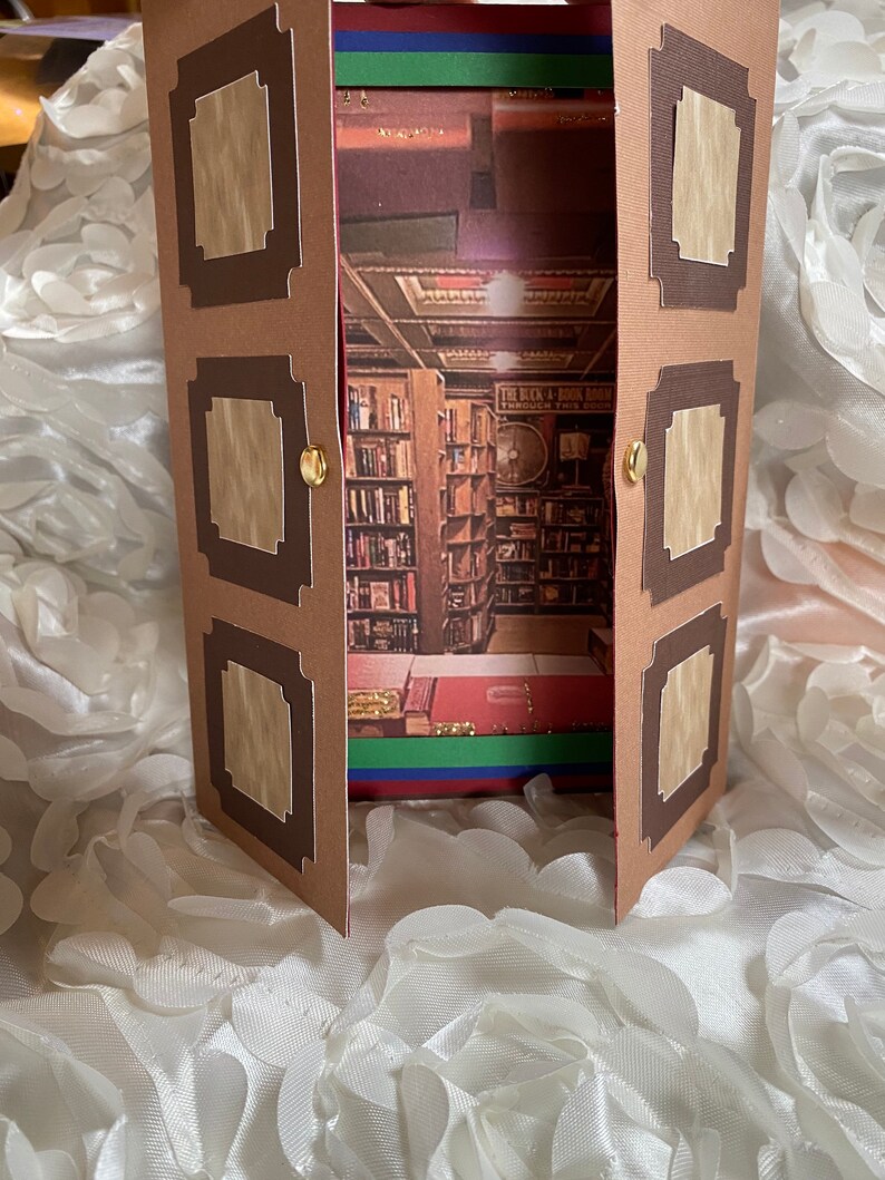 Bookworm Birthday Card Personalize Fathers Day Book Card - Etsy