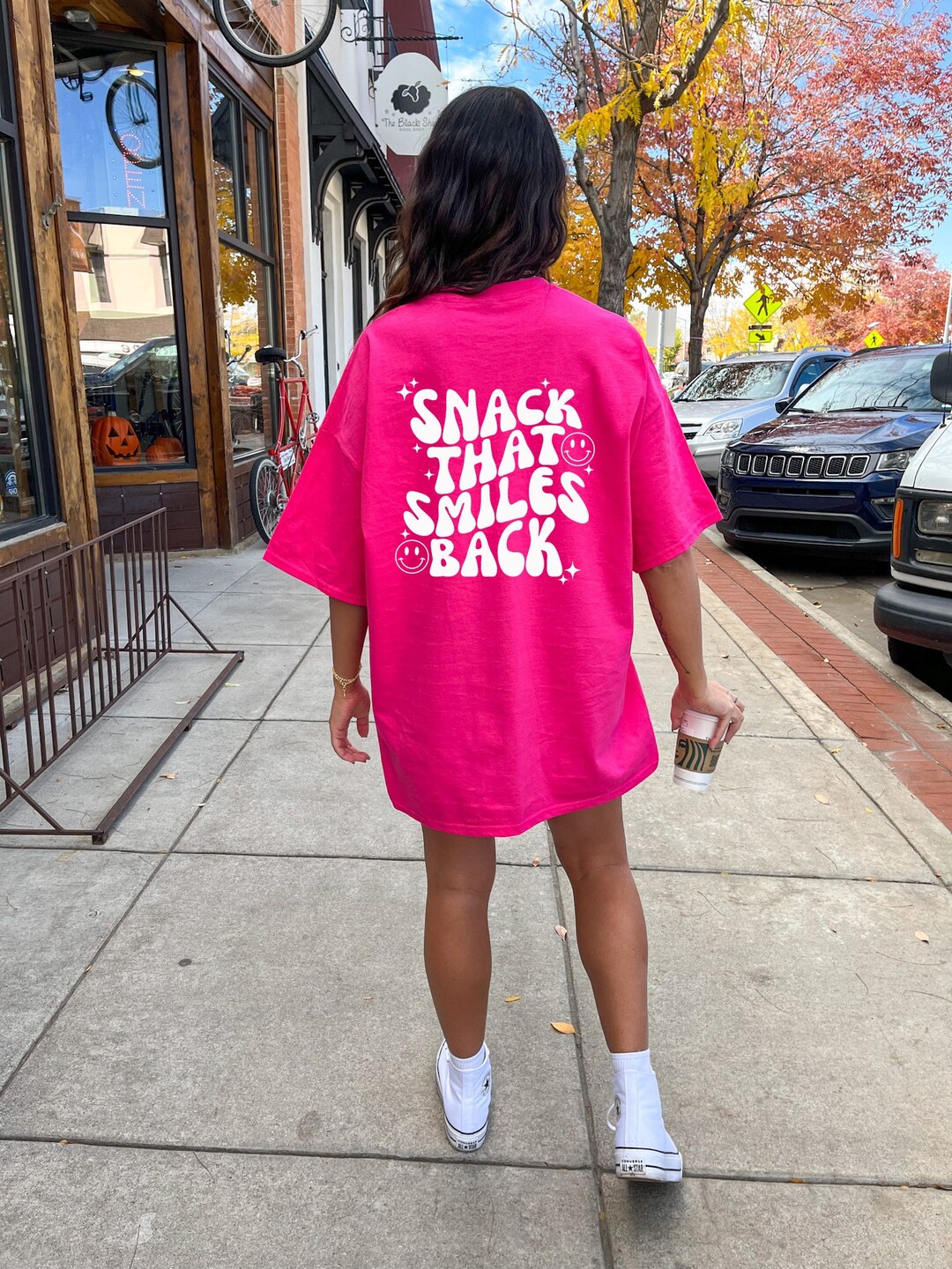 Torn Between Looking Like A Snack and Eating One | Funny Mom Shirt ...