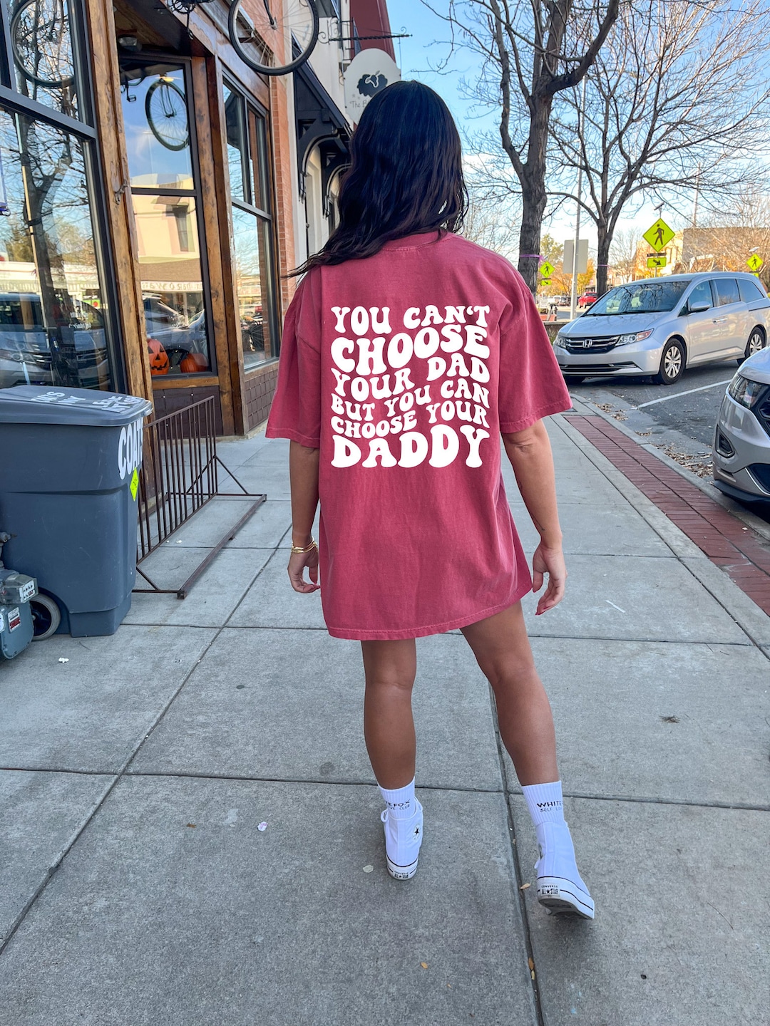 You Can’t Choose Your Dad but You Can Choose Your Daddy, Trendy Tee, Oversized Look - Etsy