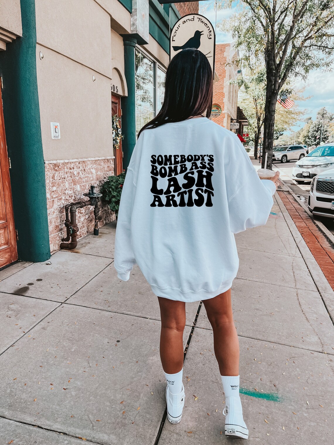 Somebody Bomb Lash Artist Shirt , Lash Artist Sweater, Retro Women’s ...