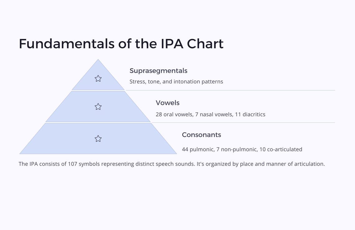 International Phonetic Alphabet (IPA) Study Guide - Etsy
