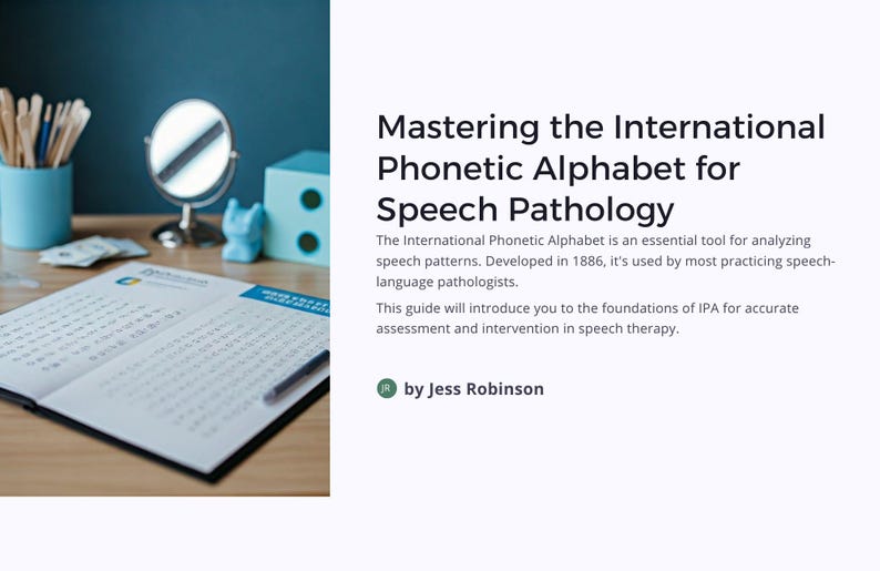 International Phonetic Alphabet (IPA) Study Guide - Etsy