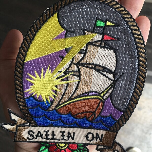 Sailing Patch - Etsy