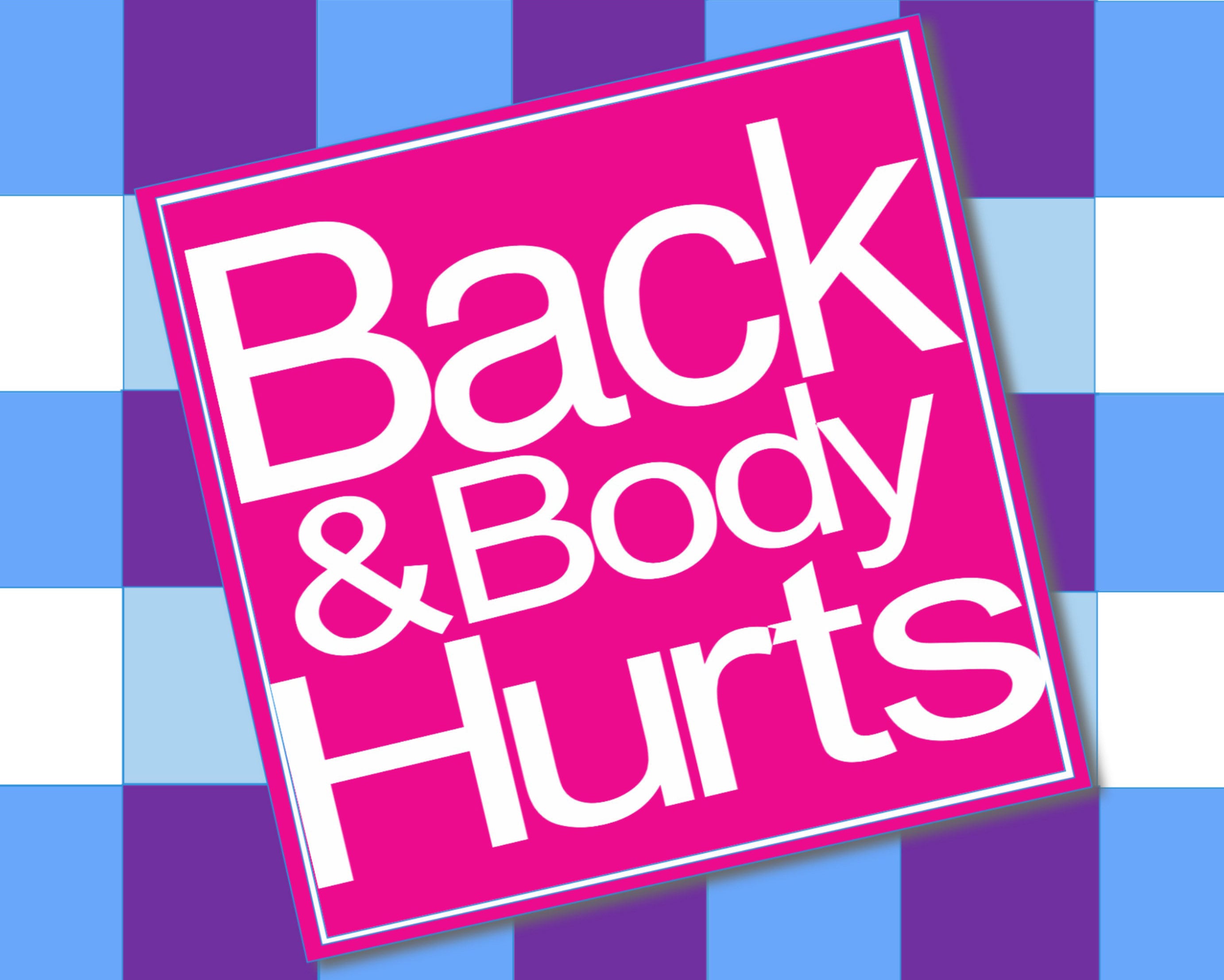 Back and Body Hurts Sublimation Design PNG JPEG | Etsy UK