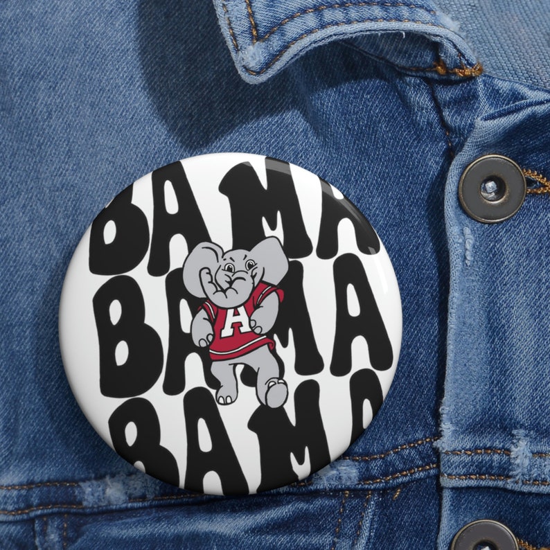 Alabama Game Day Button - Etsy