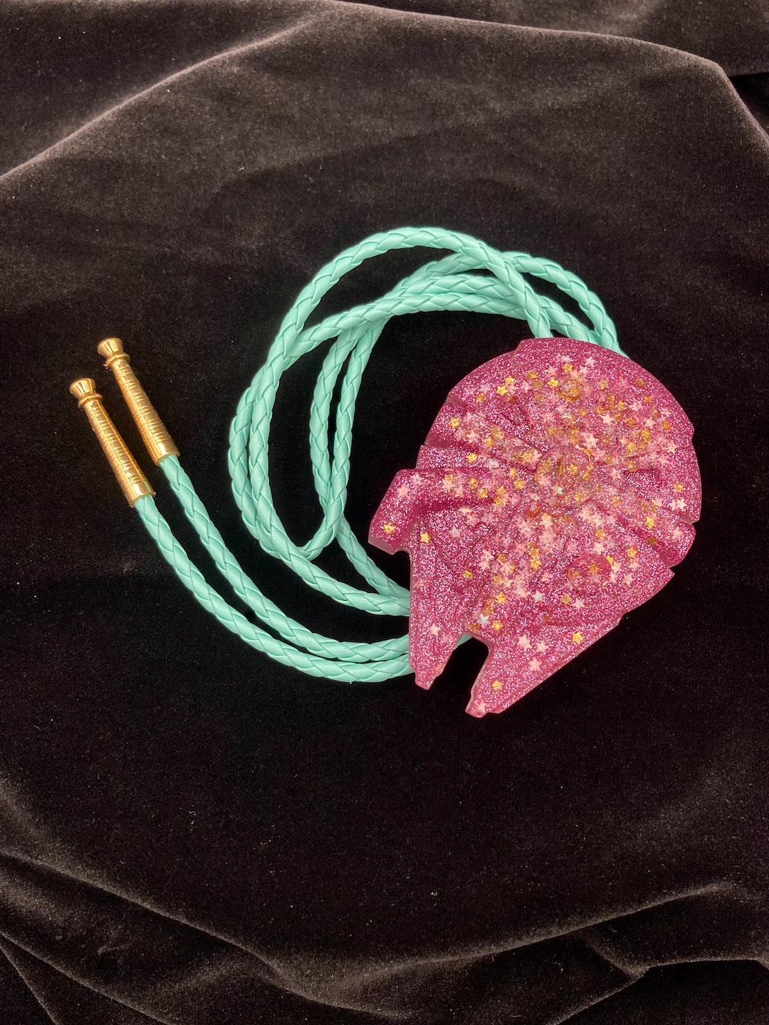 Star Glitter Millenium Falcon Bolo Tie Orchid Glitter Star Confetti ...