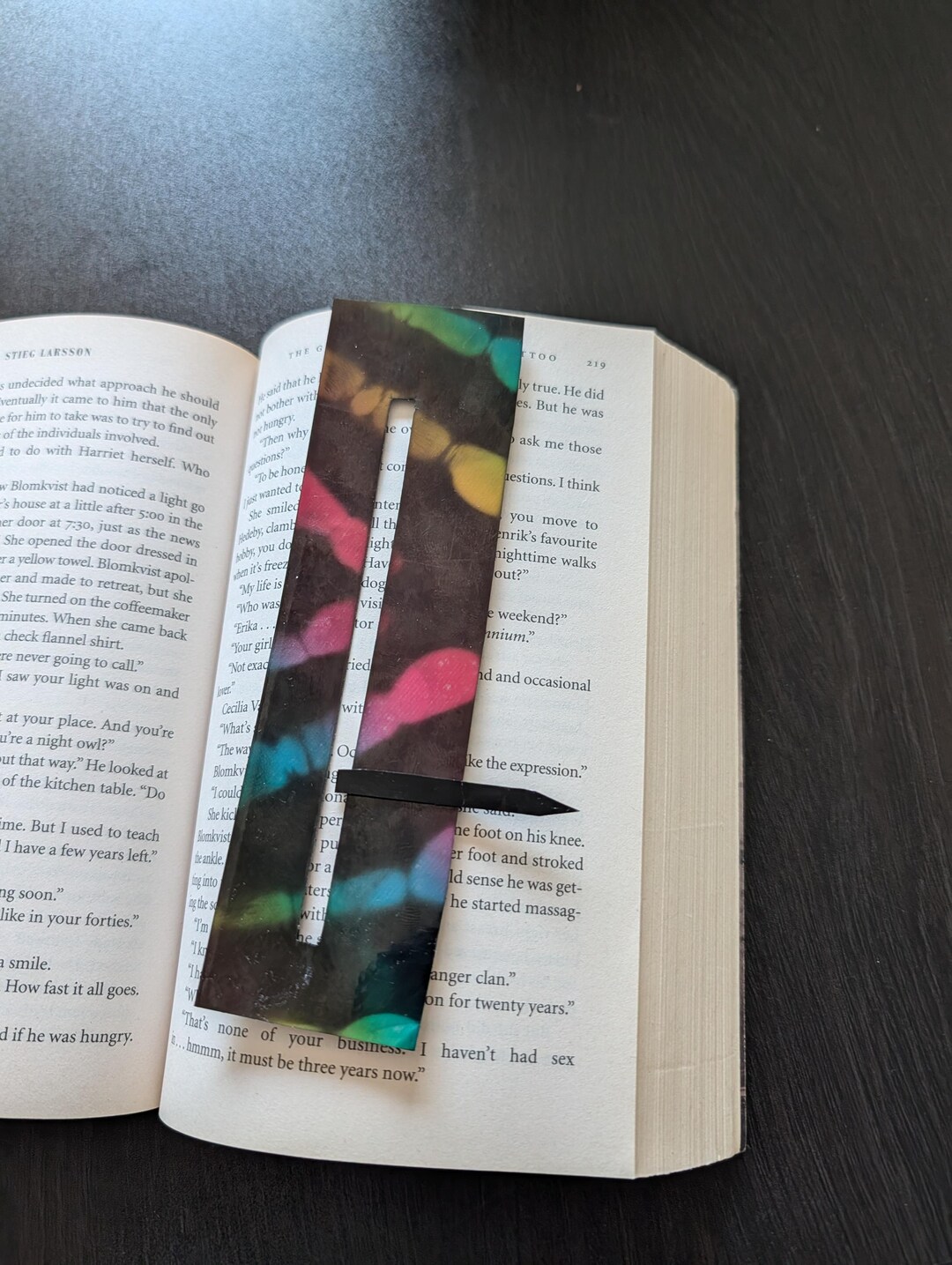A Color Changing Bookmark That Keeps Your Place. Now Just to Solve ...