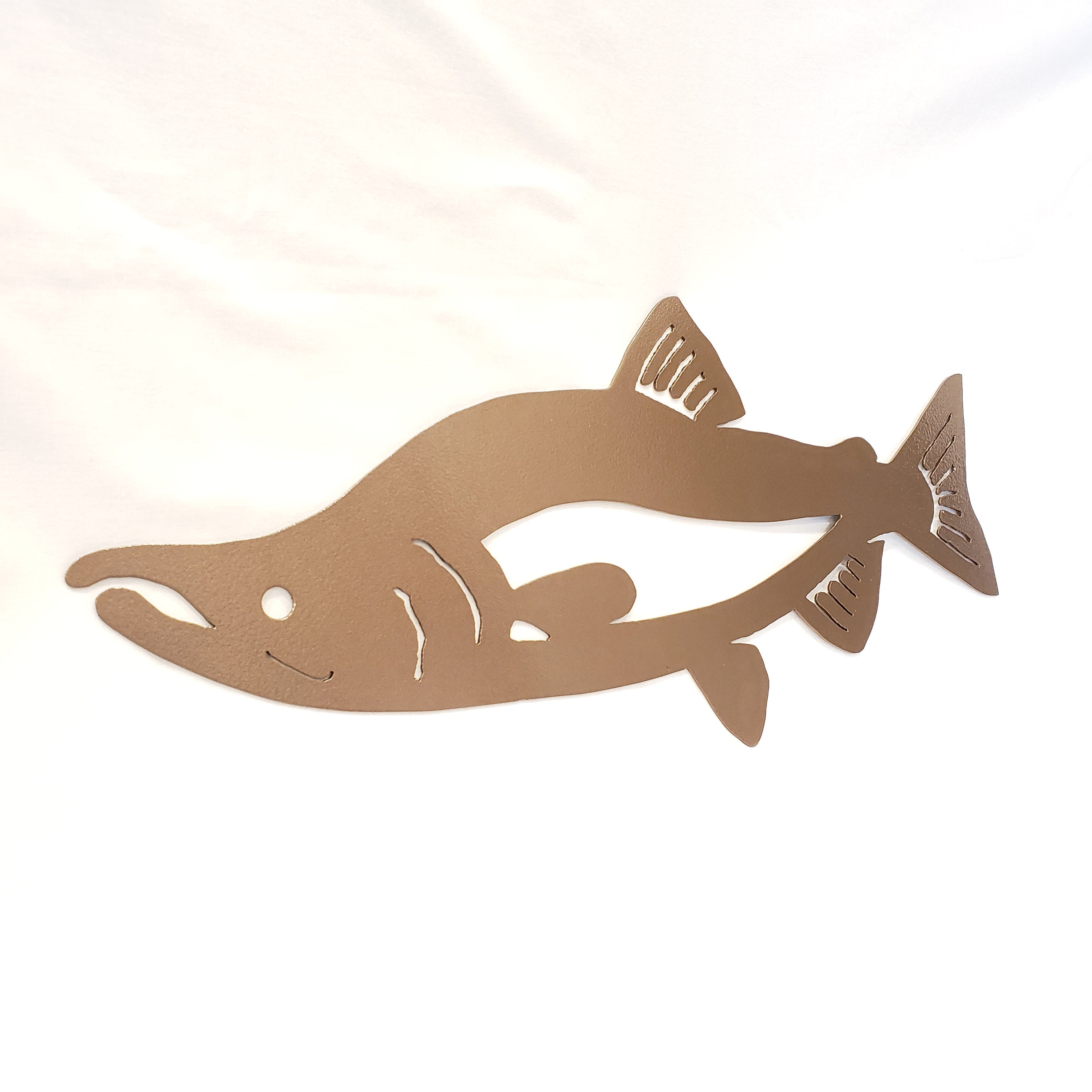 Salmon Wall Art 20 Hand Made Metal Sign Metal Wall Art - Etsy