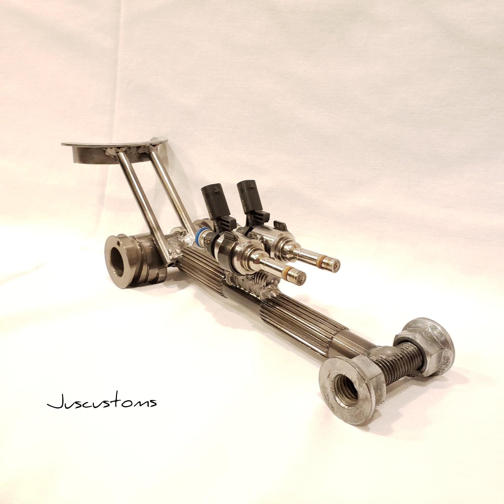 Dragster Sculpture Hot Rod Automotive Parts Sculpture | Etsy
