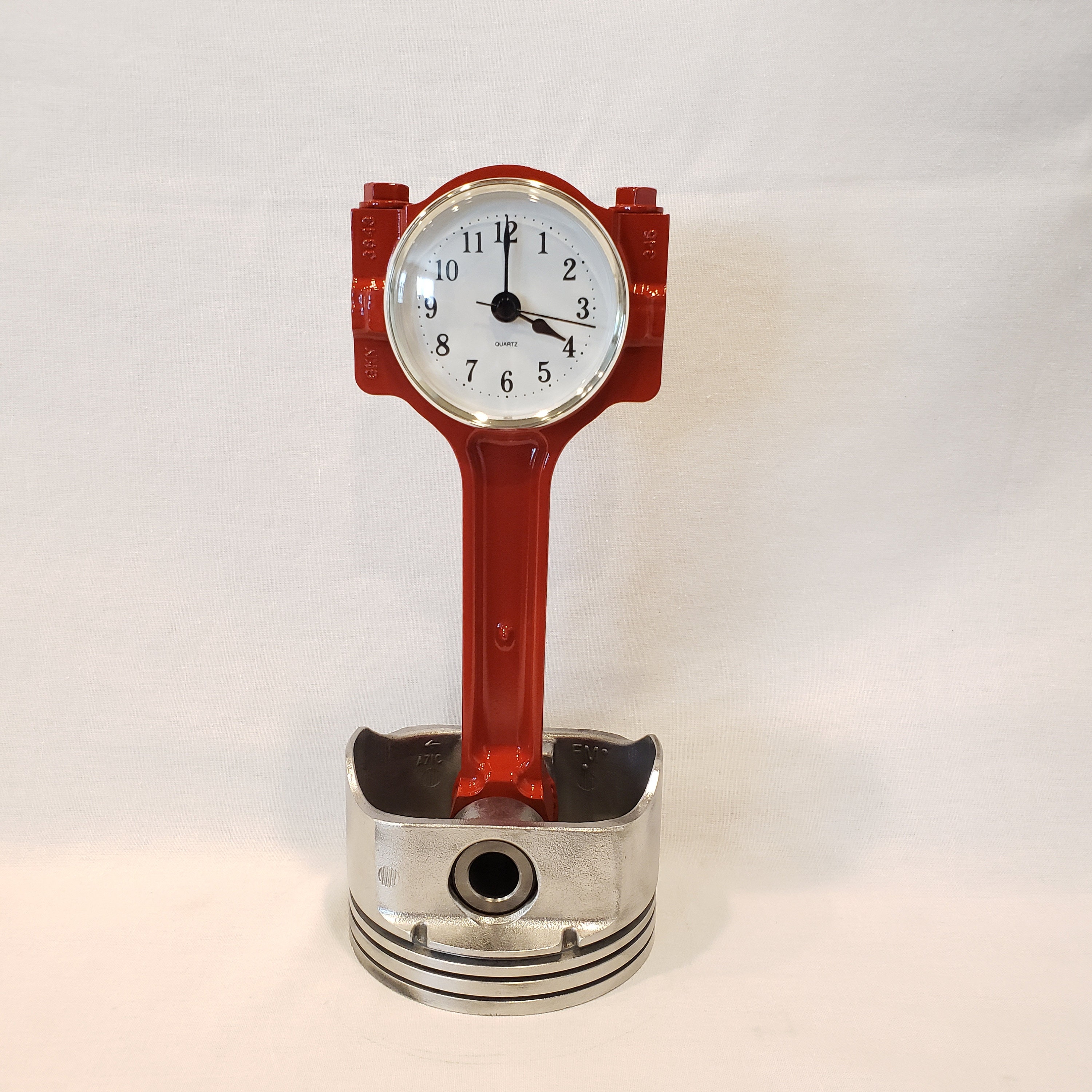 Piston Clock. Chevy 5.3L Desk Clock, Automotive Parts Decor, Clocks, 6 ...