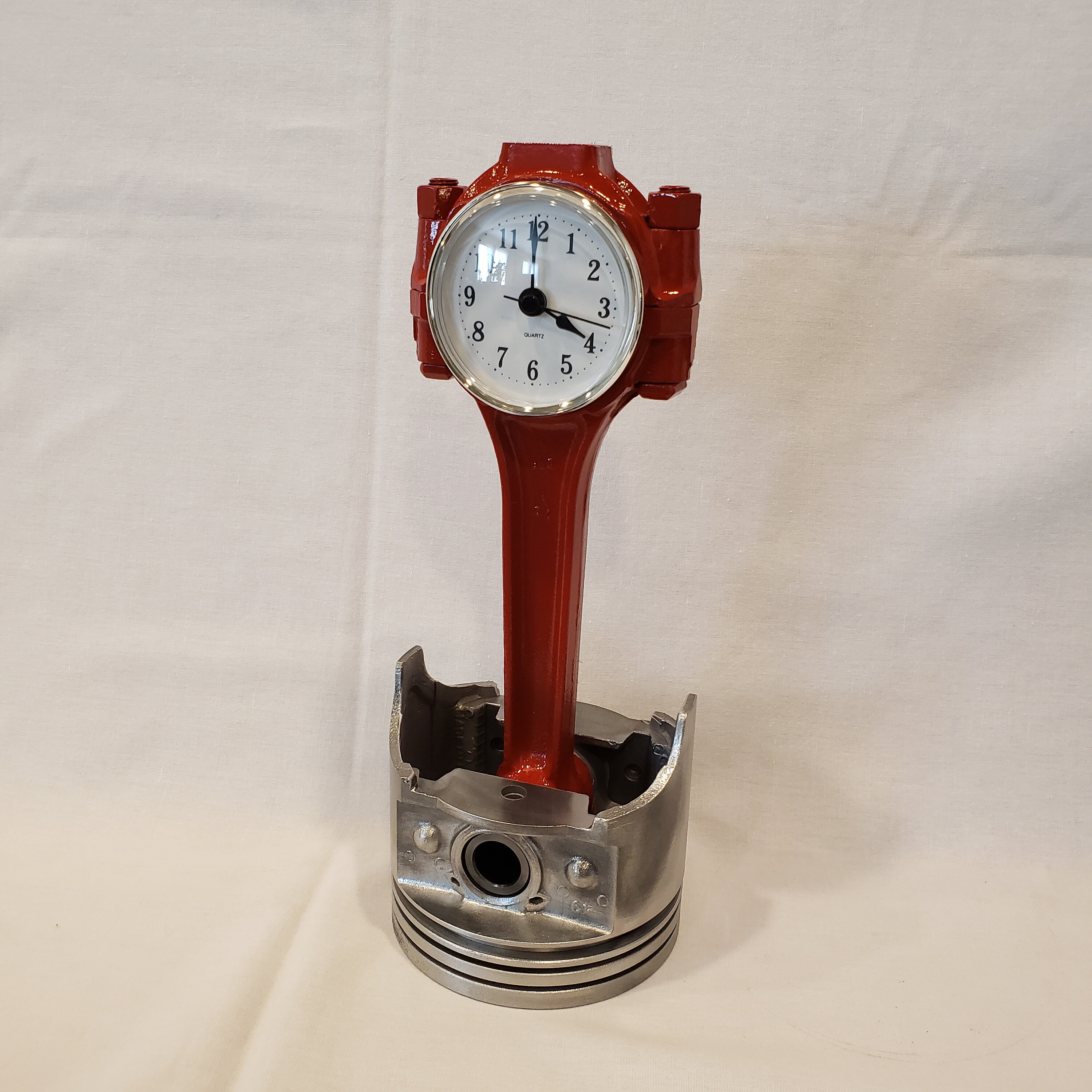 Piston Clock. Ford 300ci Desk Clock. F100 Automotive Parts Decor, Clock ...