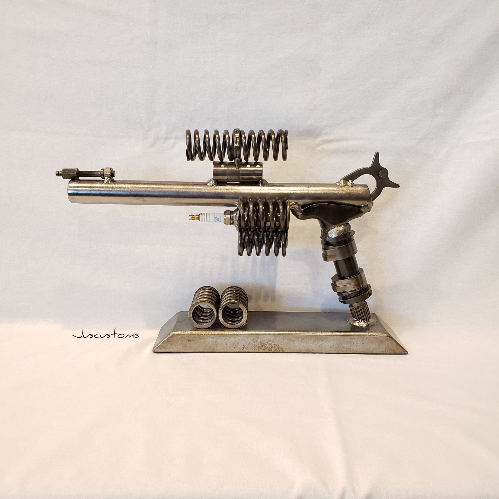 Revolver Sculpture. Automotive Decor, Smith & Wesson, Art, Hunting ...