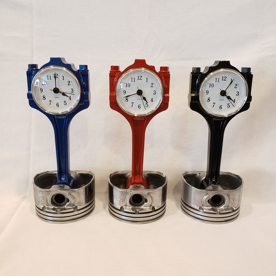 Piston Clock. Ford 4.6L Desk Clock, Automotive Parts Decor, Clock ...