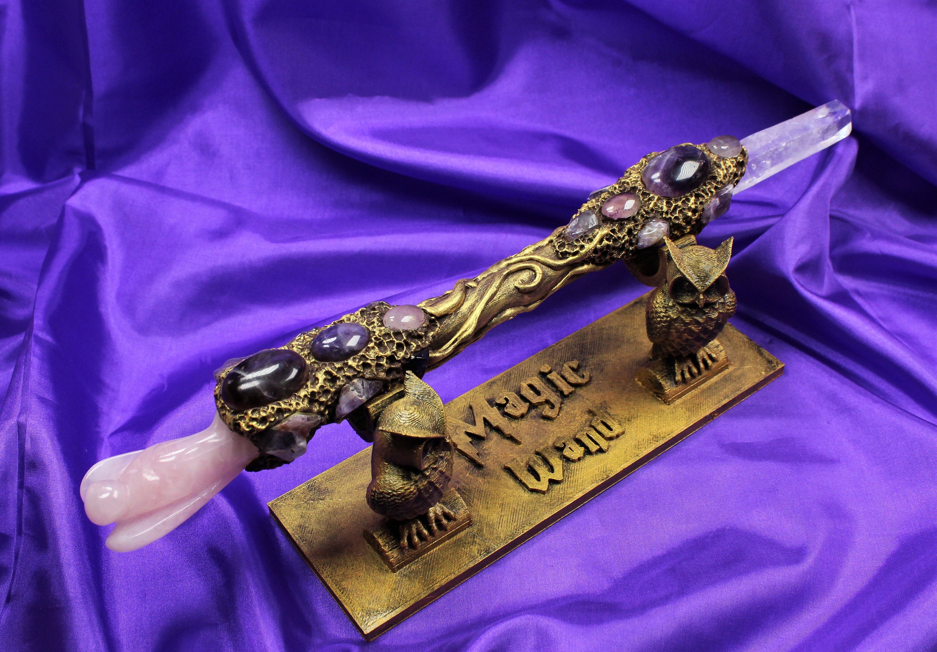 Ask the Angels Lemurian Crystal Wand large crystal Angelic | Etsy