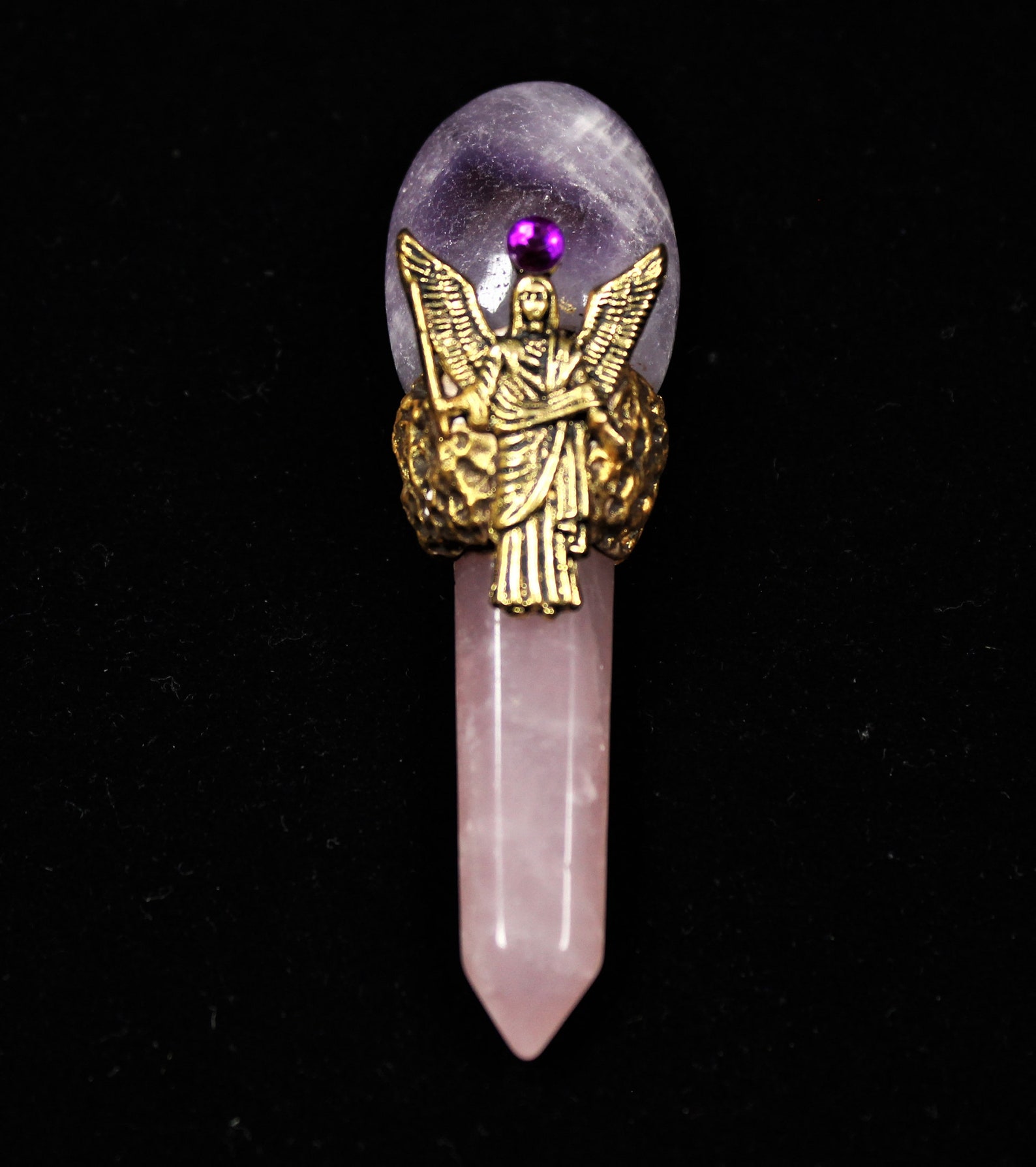 Archangel Michael Crystal Wand Angel Wands Angel Gifts | Etsy Singapore