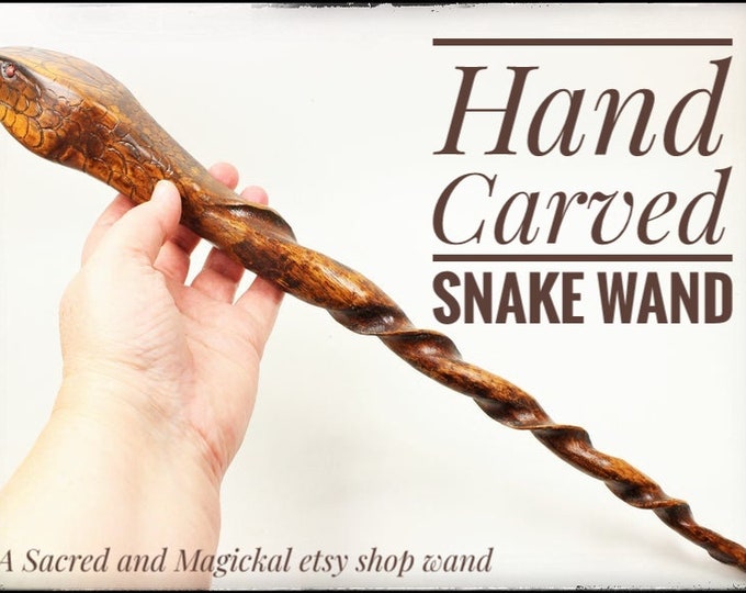 Magic Wands Crystal Wands Wooden Wands all by SacredandMagickal