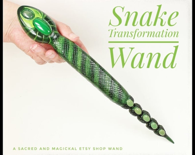 Magic Wands Crystal Wands Wooden Wands all by SacredandMagickal