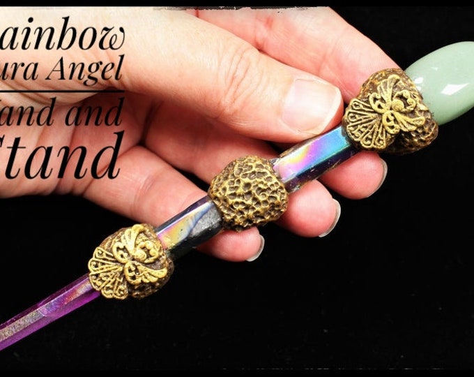 Magic Wands Crystal Wands Wooden Wands all by SacredandMagickal