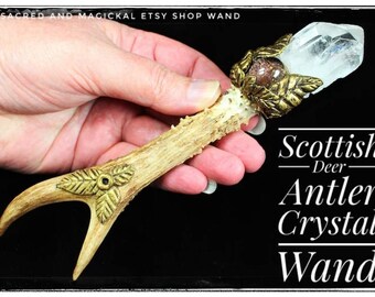 Deer Antler Wand - Etsy