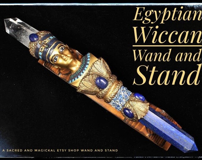 Magic Wands Crystal Wands Wooden Wands all by SacredandMagickal