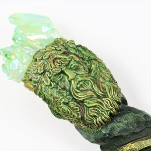 Green Man Wand, Green Man Magic Wand, Spirit of the Forest Wand ...