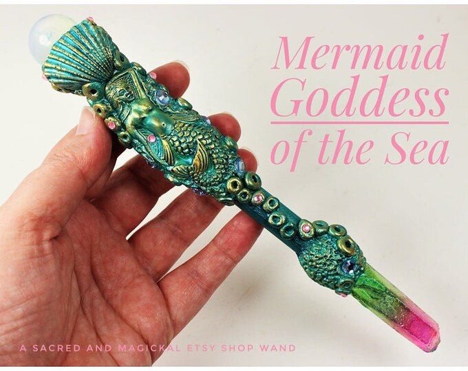 Magic Wands Crystal Wands Wooden Wands all by SacredandMagickal