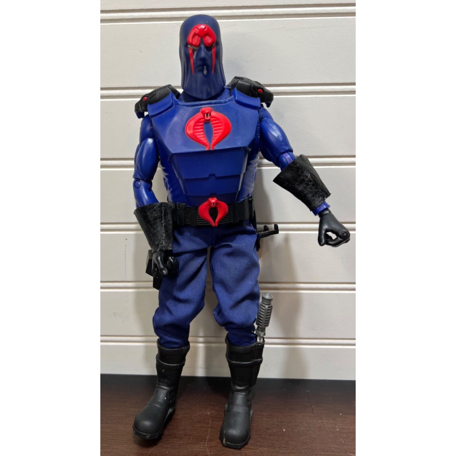 Gi Joe Cobra Commander 12 Posable Action Figure Etsy Finland