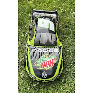 Inflatable Mountain Dew NASCAR Dodge Car 9 Advertisement Hanging 2005 ...