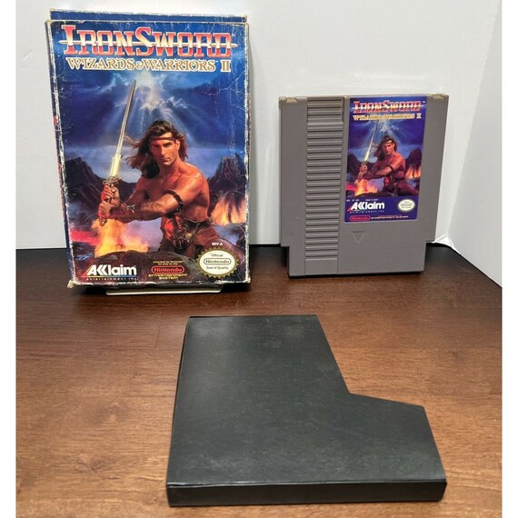 Nintendo Ironsword: Wizards and Warriors II W/ Box & | Etsy