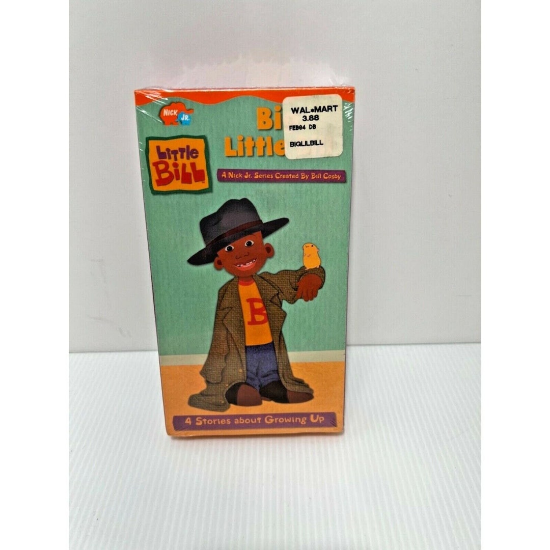 Big Little Bill Nick Jr. VHS 2001 Bill Cosby 4 Stories About Growing up ...