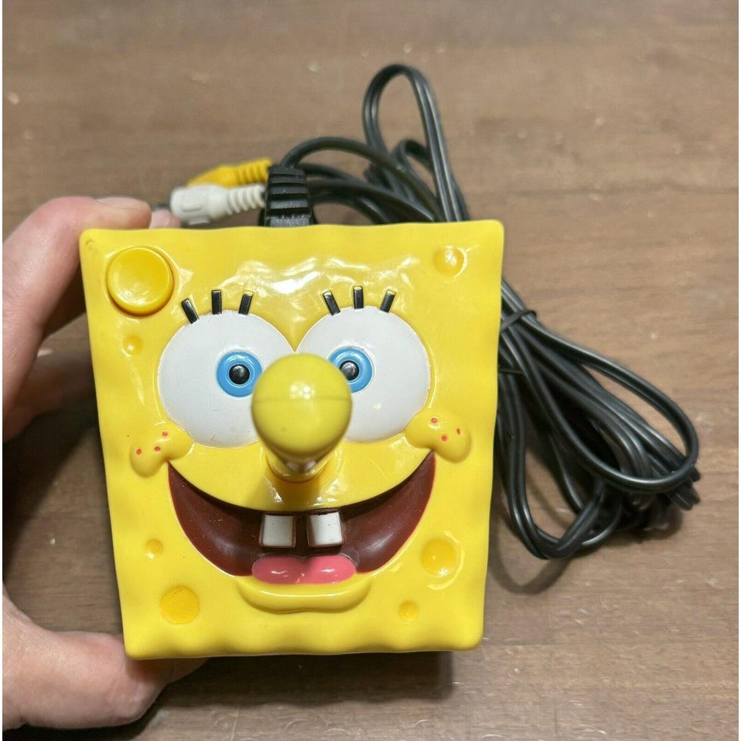 Vtg JAKKS Pacific Spongebob Squarepants Plug 'N' & Play TV Games 2003 ...