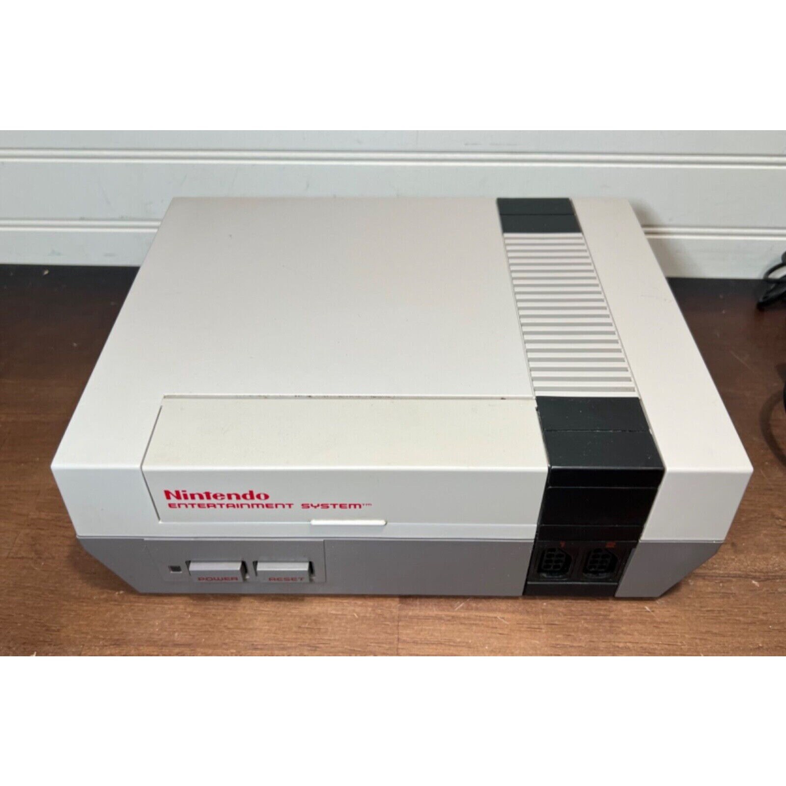 Nintendo NES-001 System Bundle NEW 72 Pin Connector, 2 Controllers, Top ...