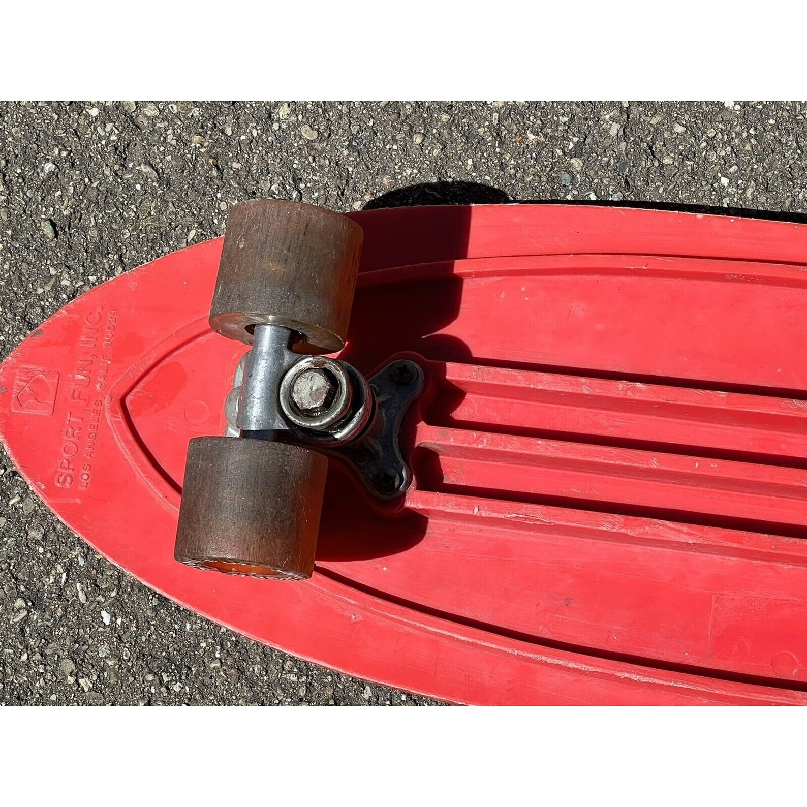 Vintage Sport Fun Inc.big Red Old School Skateboard Super - Etsy