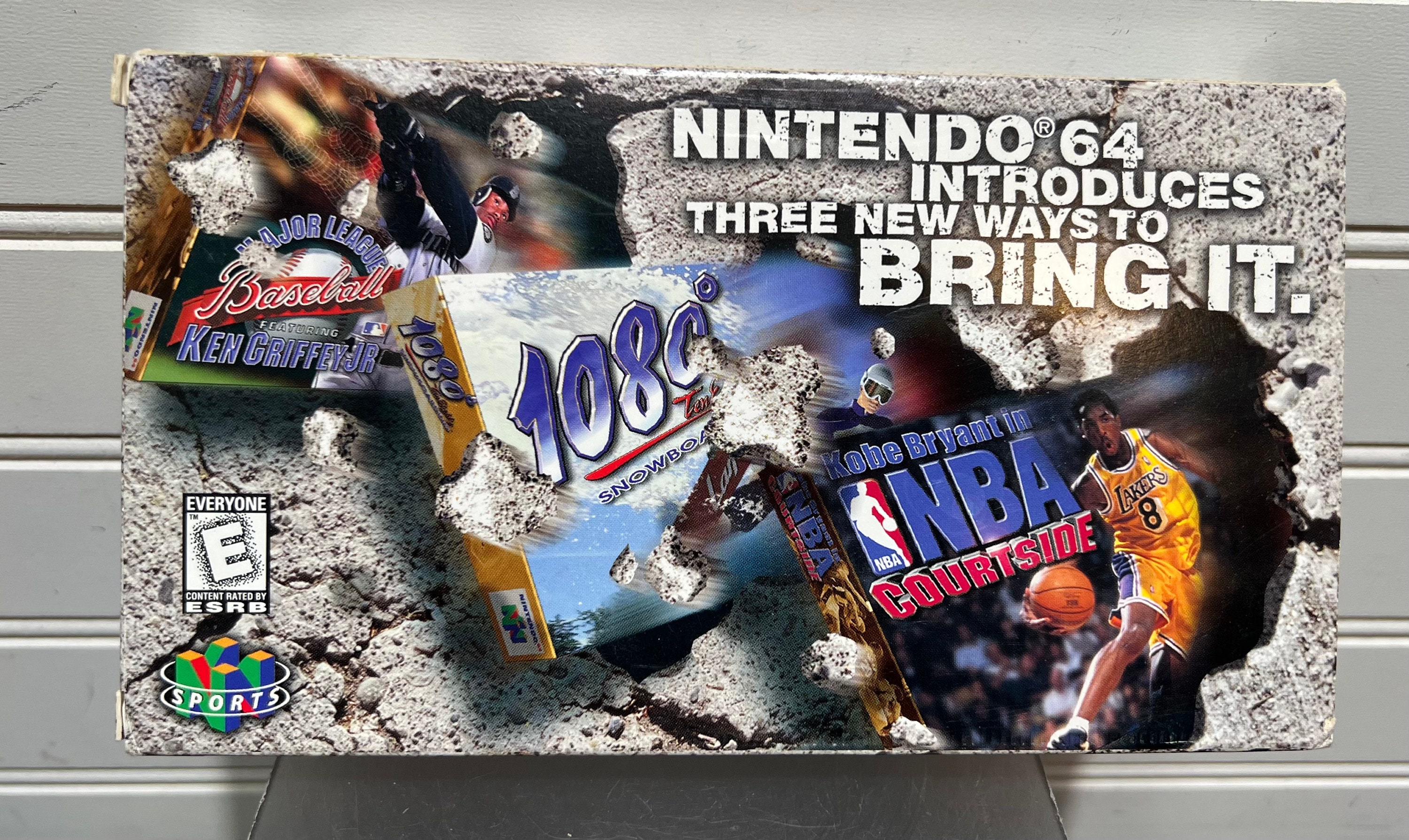 NINTENDO 64 Promo VHS Introduces Three New Ways to Bring It Kobe Bryant ...