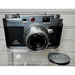 Vtg Kuribayashi Petri 35 Color Corrected Super 2.8 35mm Camera W/ Leather Case great Gift Idea ...