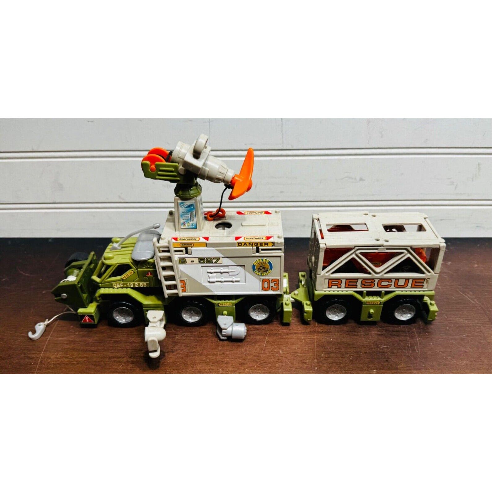Matchbox Mega-rig Rescue Squad Off-road Truck 1997 - Etsy