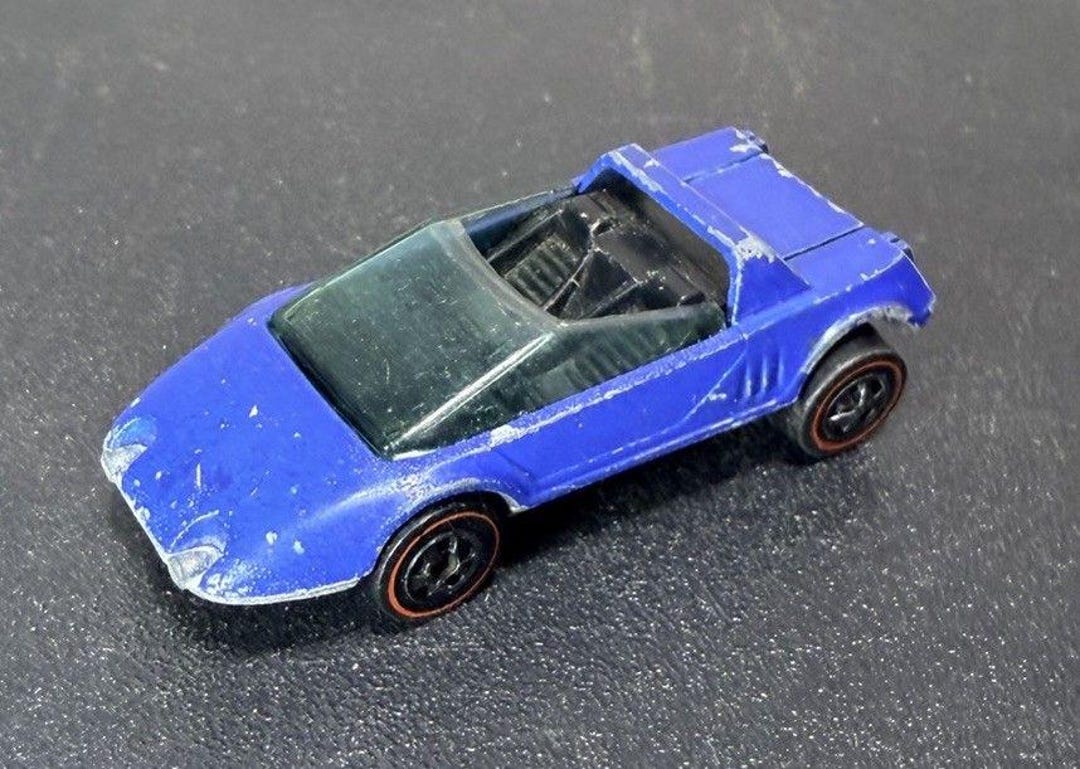 Vintage 1969 Hot Wheels Sand Witch Dark Blue Hong Kong Mattel - Etsy