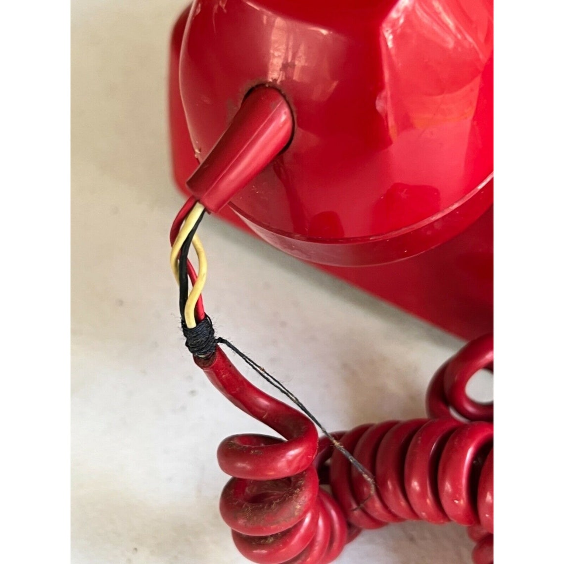 Vintage Northern Telecom Red Push Button Desk Telephone | Etsy