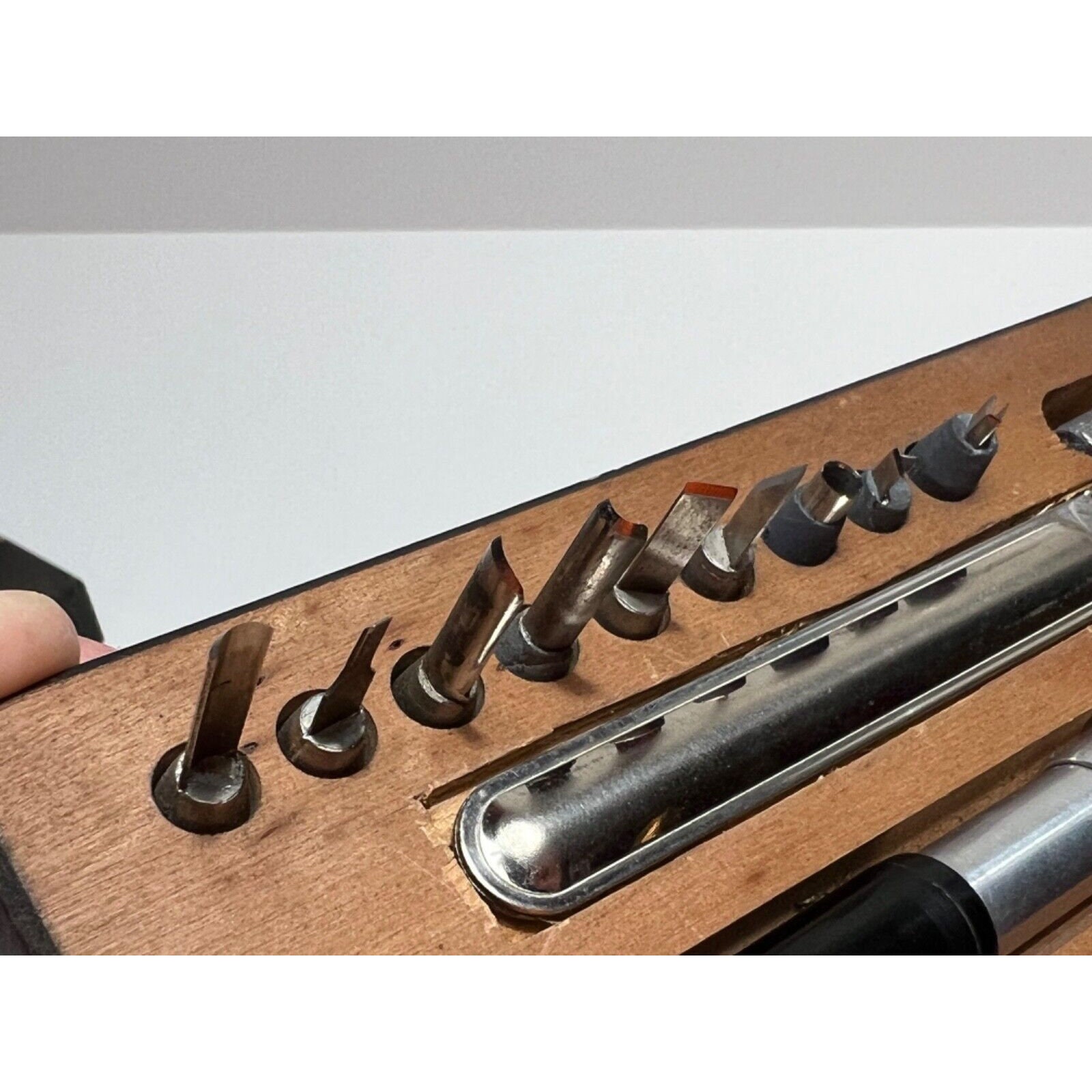 1951 Vintage Genie Model Tool Set Leather Wood Carving Crafts - Etsy