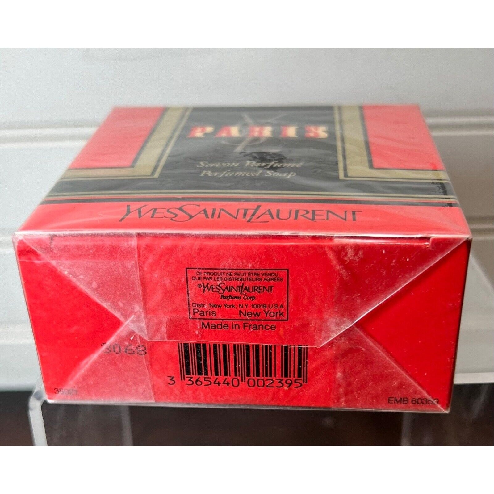 Vintage Paris YSL Perfumed Soap Savon Yves Saint Laurent *sealed Box ...
