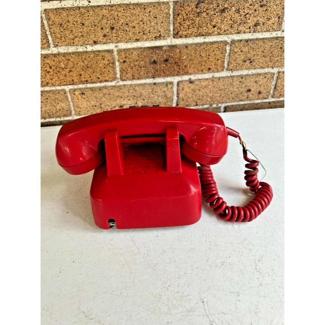 Vintage Northern Telecom Red Push Button Desk Telephone | Etsy