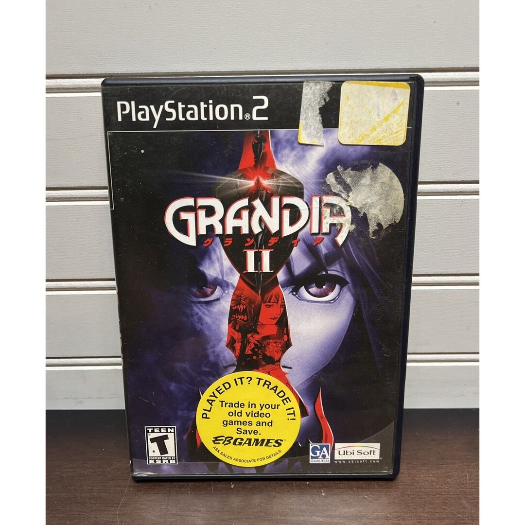 Grandia II sony Playstation 2, 2002 PS2 Tested No Manual great Gift ...