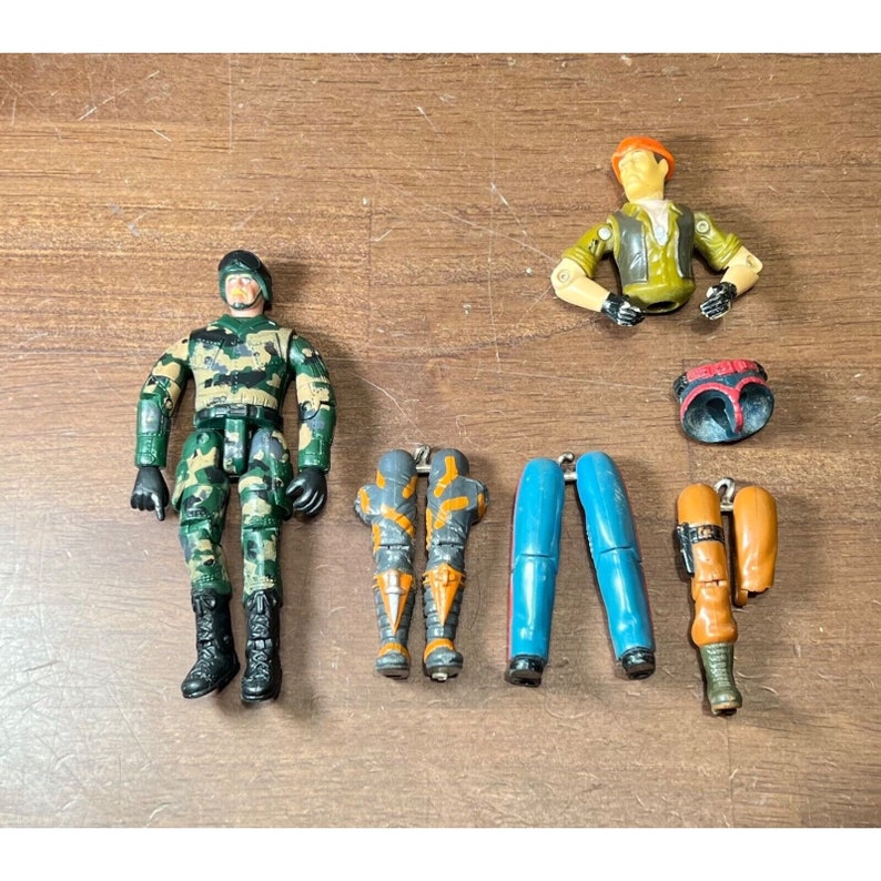 Vintage GI Joe Action Figure Body Parts Repair Lot As-is - Etsy