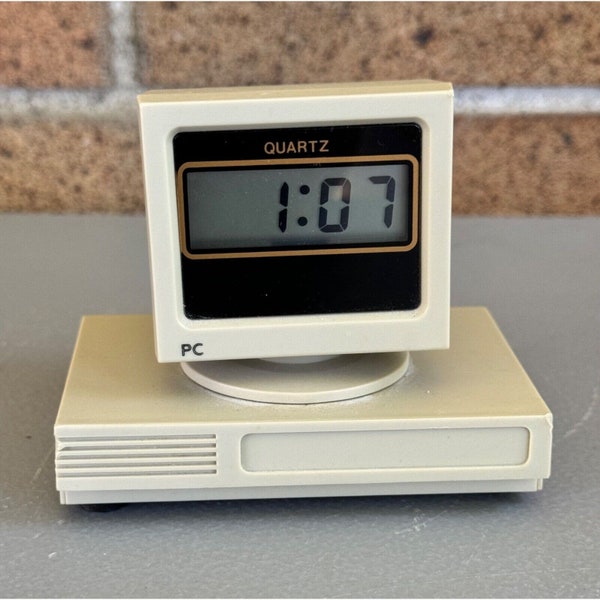 Digital Clock Date and Time - Etsy