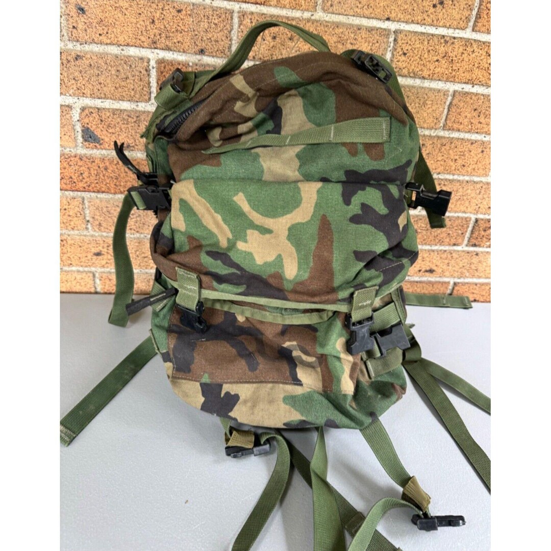 Specialty Defense System MOLLE Pack Camo Woodland ASSAULT PACK Model ...