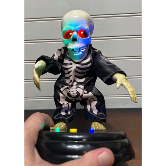 2005 Gemmy Groovin Ghoul Dancing Skeleton Grave Raver Livin La - Etsy