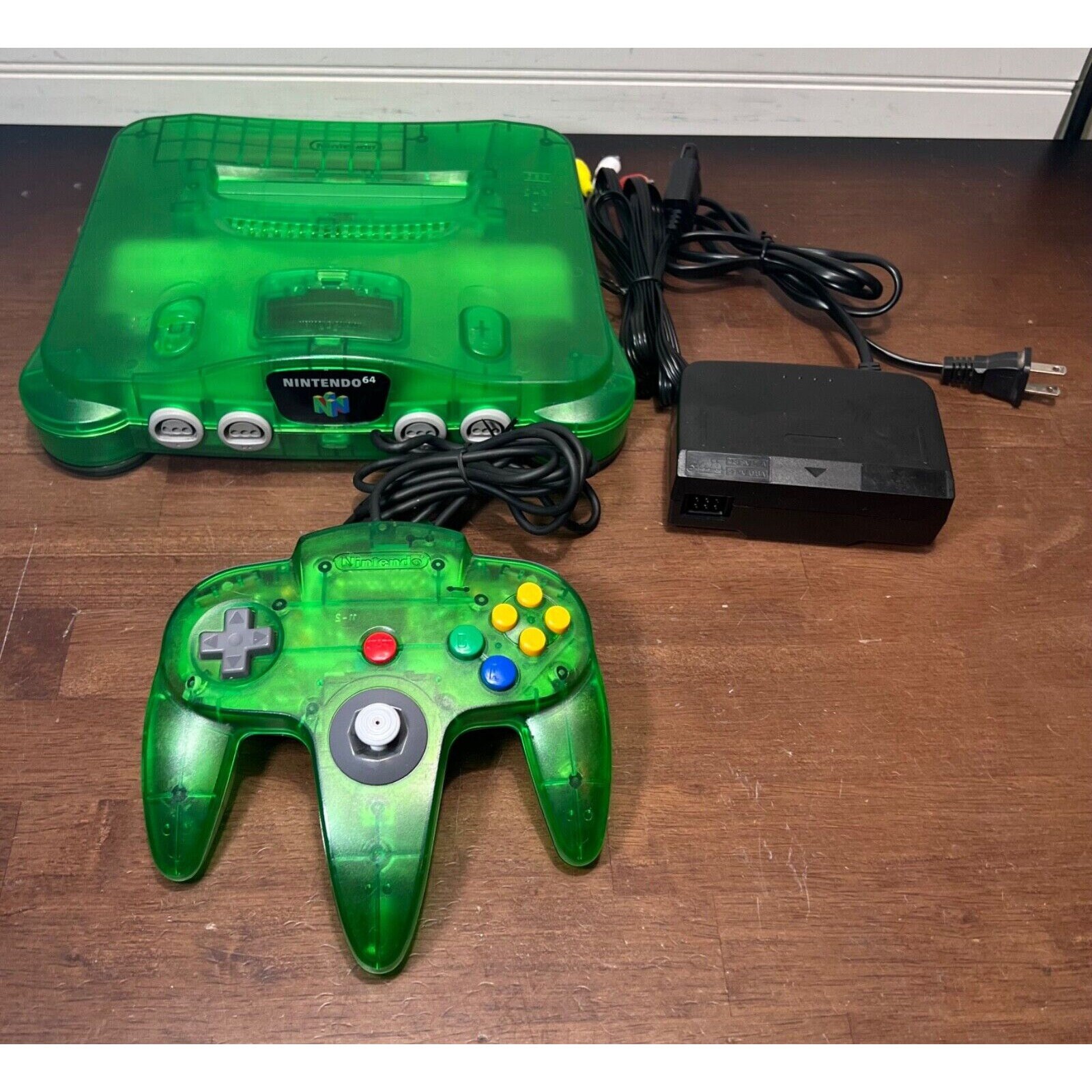 Nintendo 64 Green Console