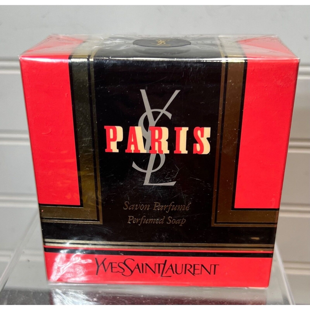 Vintage Paris YSL Perfumed Soap Savon Yves Saint Laurent *sealed Box ...