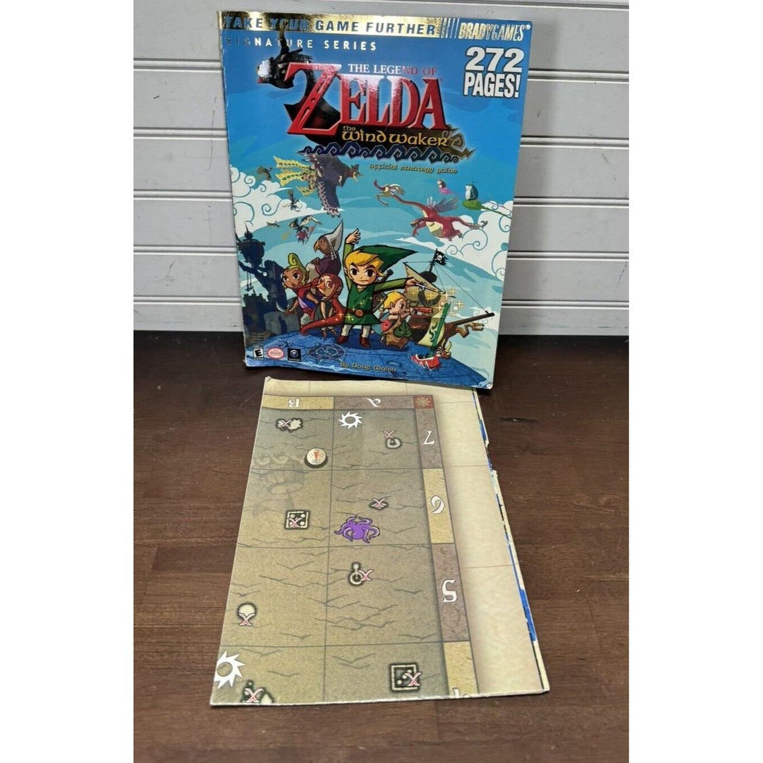 The Legend of Zelda: the Wind Waker Official Strategy Guide Brady Games ...